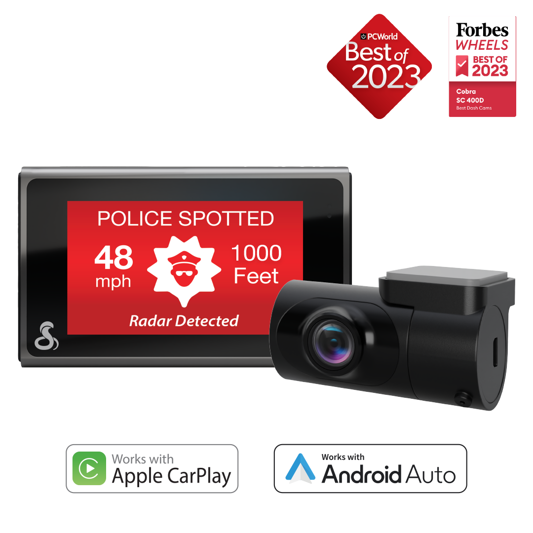 SC 400D Smart Dash Cam - Cobra Electronics